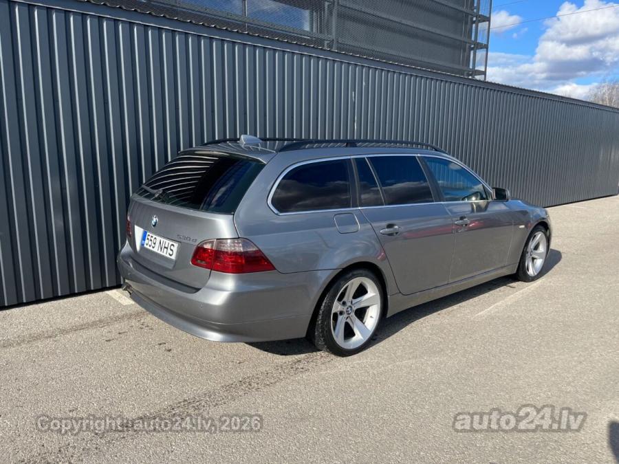 Pelēks BMW 5 Series 2007 Tartu, ar dzinēja tilpumu 3.00 L un nobraukumu 411 tūkst. km par 5300 €, foto 3 vietnē AUTOMOTO.COM.LV
