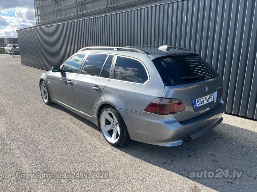 Pelēks BMW 5 Series 2007 Tartu, ar dzinēja tilpumu 3.00 L un nobraukumu 411 tūkst. km par 5300 €, foto 4 vietnē AUTOMOTO.COM.LV
