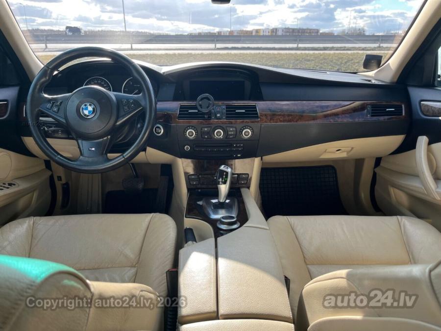 Pelēks BMW 5 Series 2007 Tartu, ar dzinēja tilpumu 3.00 L un nobraukumu 411 tūkst. km par 5300 €, foto 6 vietnē AUTOMOTO.COM.LV