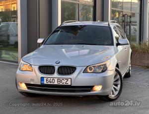 Grey BMW 5 Series 2007 in Tallinn, with an engine capacity of 3.00 L and mileage of 360 thousand km for 4750 €, photo  on AUTOMOTO.COM.LV
