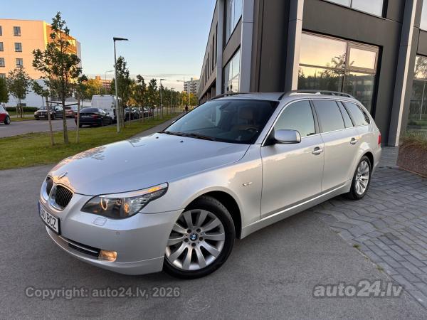 Grey BMW 5 Series 2007 in Tallinn, with an engine capacity of 3.00 L and mileage of 360 thousand km for 4750 €, photo 2 on AUTOMOTO.COM.LV