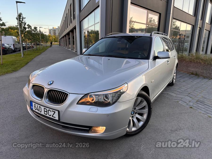 Pelēks BMW 5 Series 2007 Tallina, ar dzinēja tilpumu 3.00 L un nobraukumu 360 tūkst. km par 4750 €, foto 4 vietnē AUTOMOTO.COM.LV
