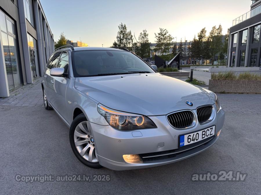 Pelēks BMW 5 Series 2007 Tallina, ar dzinēja tilpumu 3.00 L un nobraukumu 360 tūkst. km par 4750 €, foto 7 vietnē AUTOMOTO.COM.LV