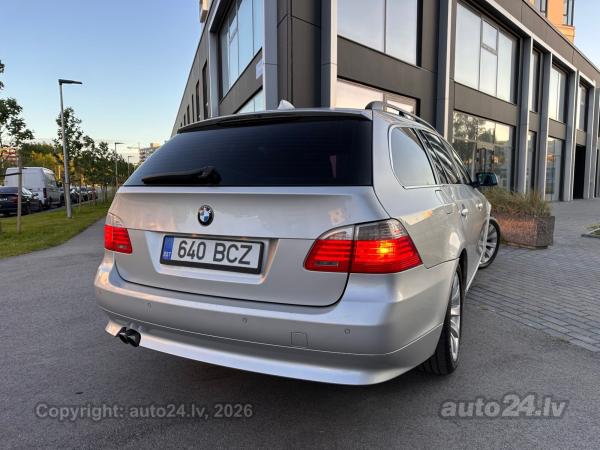 Grey BMW 5 Series 2007 in Tallinn, with an engine capacity of 3.00 L and mileage of 360 thousand km for 4750 €, photo 9 on AUTOMOTO.COM.LV