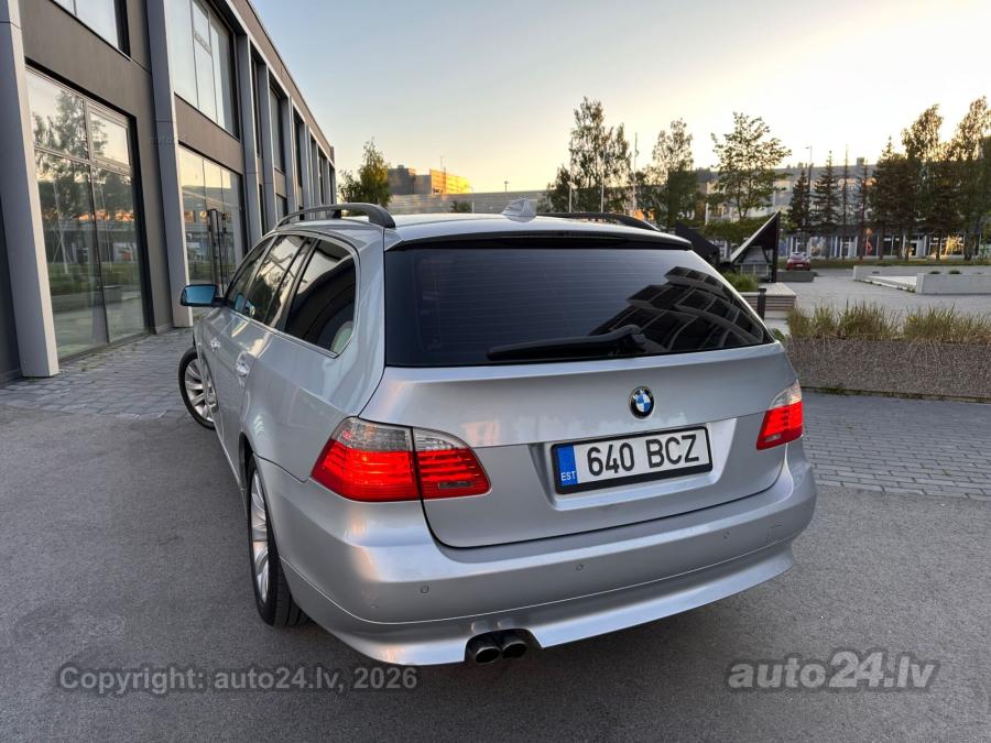 Pelēks BMW 5 Series 2007 Tallina, ar dzinēja tilpumu 3.00 L un nobraukumu 360 tūkst. km par 4750 €, foto 13 vietnē AUTOMOTO.COM.LV