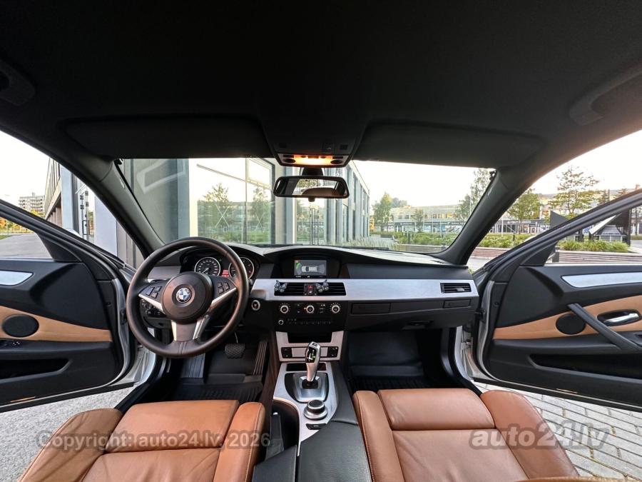 Pelēks BMW 5 Series 2007 Tallina, ar dzinēja tilpumu 3.00 L un nobraukumu 360 tūkst. km par 4750 €, foto 21 vietnē AUTOMOTO.COM.LV