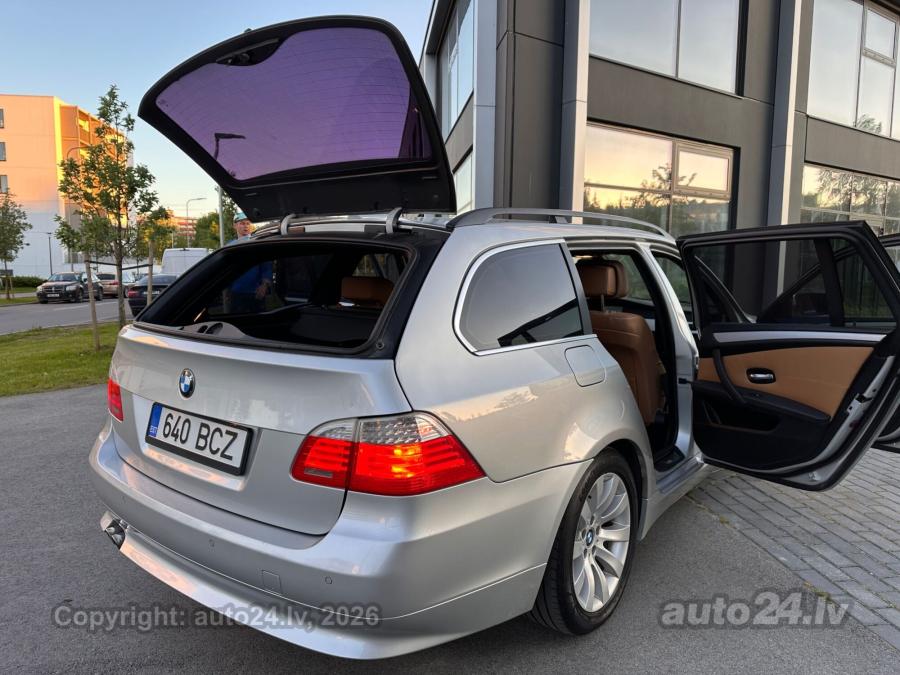 Pelēks BMW 5 Series 2007 Tallina, ar dzinēja tilpumu 3.00 L un nobraukumu 360 tūkst. km par 4750 €, foto 23 vietnē AUTOMOTO.COM.LV