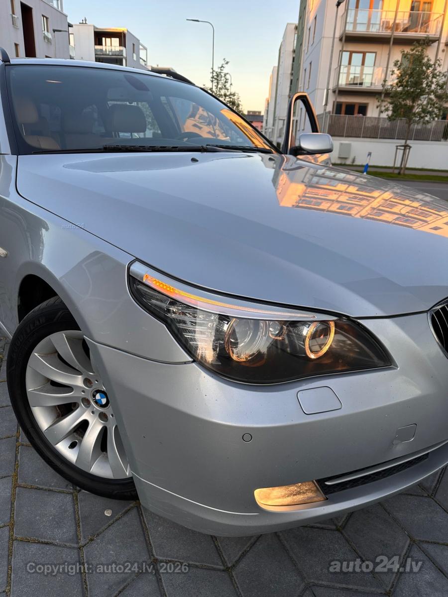Pelēks BMW 5 Series 2007 Tallina, ar dzinēja tilpumu 3.00 L un nobraukumu 360 tūkst. km par 4750 €, foto 24 vietnē AUTOMOTO.COM.LV