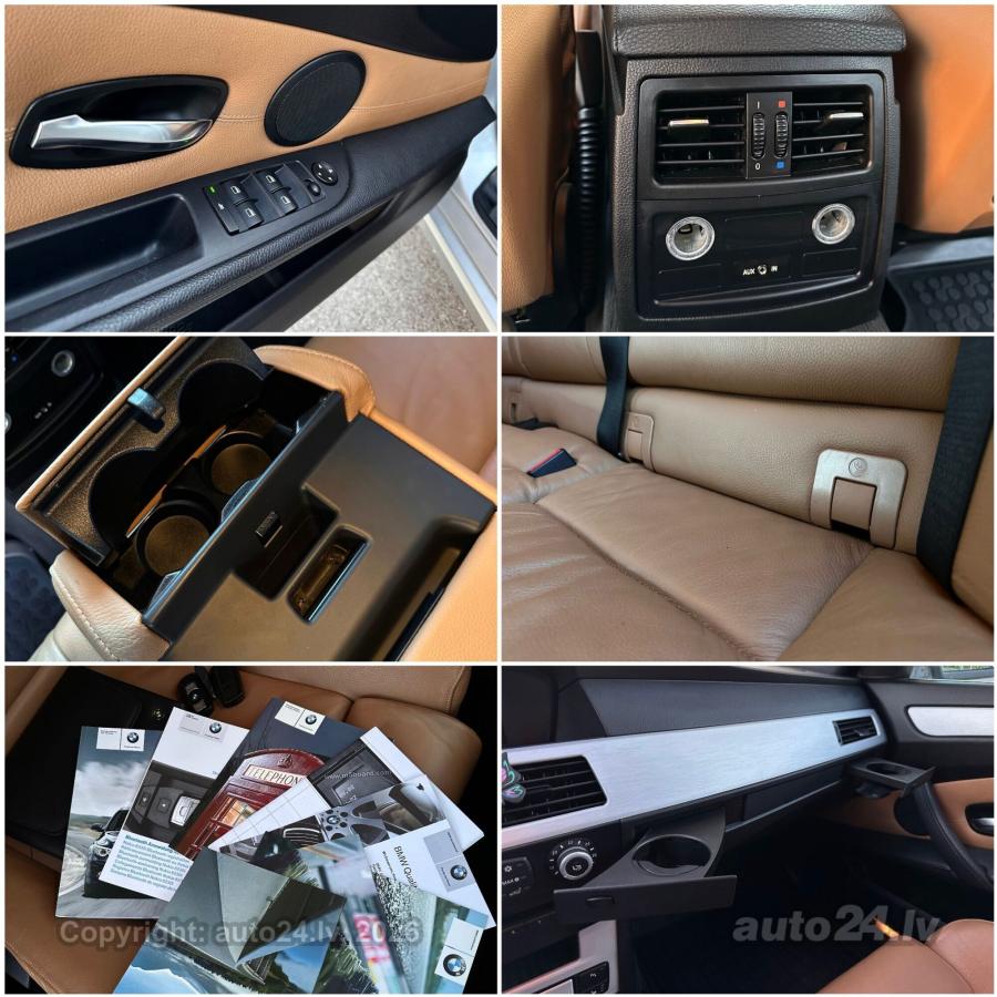 Pelēks BMW 5 Series 2007 Tallina, ar dzinēja tilpumu 3.00 L un nobraukumu 360 tūkst. km par 4750 €, foto 31 vietnē AUTOMOTO.COM.LV