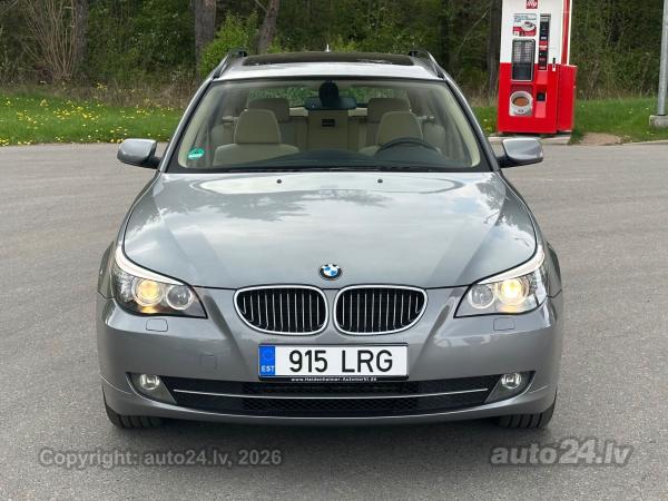 Grey BMW 5 Series 2007 in Tallinn, with an engine capacity of 3.00 L and mileage of 186 thousand km for 7250 €, photo 1 on AUTOMOTO.COM.LV