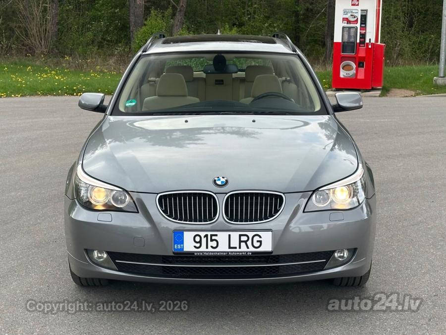 Grey BMW 5 Series 2007 in Tallinn, with an engine capacity of 3.00 L and mileage of 186 thousand km for 7250 €, photo 1 on AUTOMOTO.COM.LV