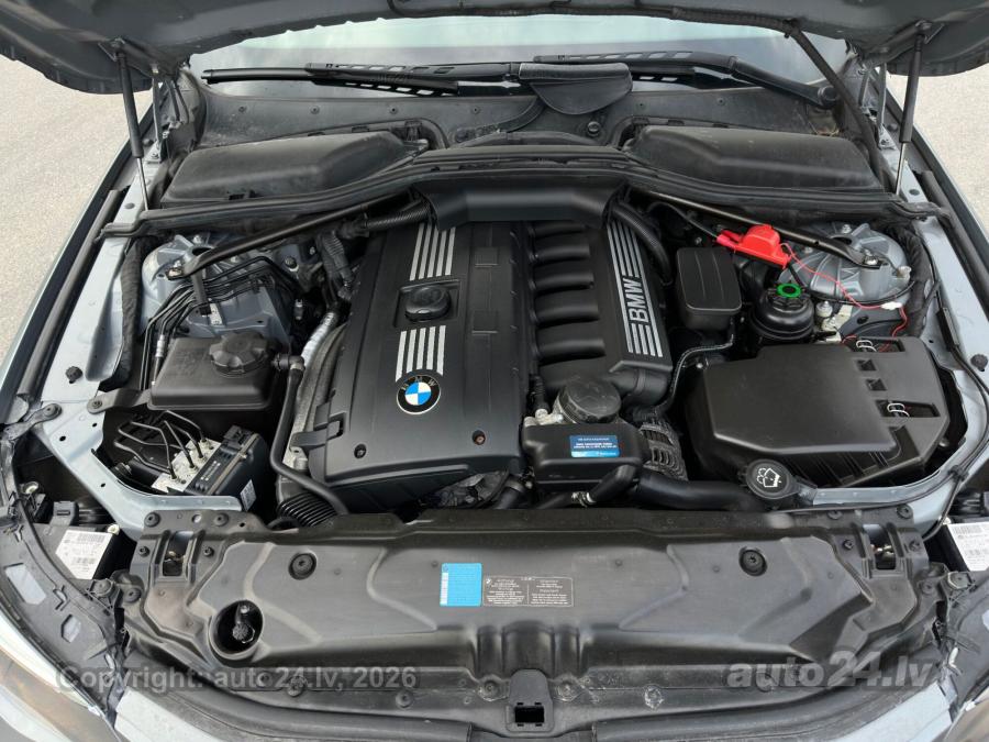 Grey BMW 5 Series 2007 in Tallinn, with an engine capacity of 3.00 L and mileage of 186 thousand km for 7250 €, photo 19 on AUTOMOTO.COM.LV