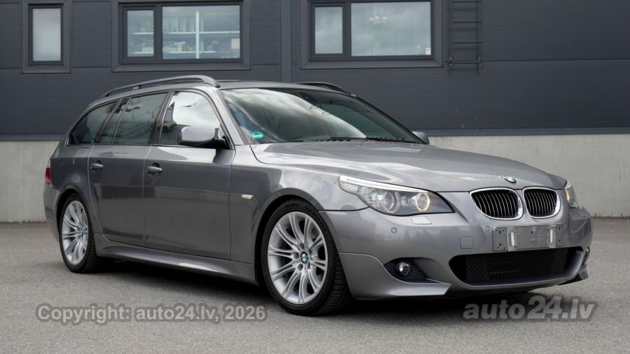 Grey BMW 5 Series 2007 in Tallinn, with an engine capacity of 2.50 L and mileage of 224 thousand km for 7999 €, photo 3 on AUTOMOTO.COM.LV
