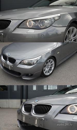 Grey BMW 5 Series 2007 in Tallinn, with an engine capacity of 2.50 L and mileage of 224 thousand km for 7999 €, photo 6 on AUTOMOTO.COM.LV