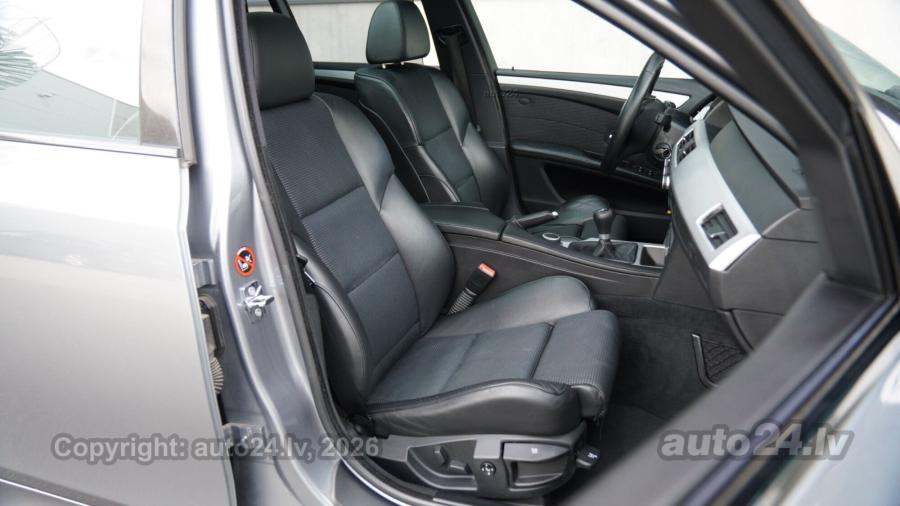 Grey BMW 5 Series 2007 in Tallinn, with an engine capacity of 2.50 L and mileage of 224 thousand km for 7999 €, photo 20 on AUTOMOTO.COM.LV