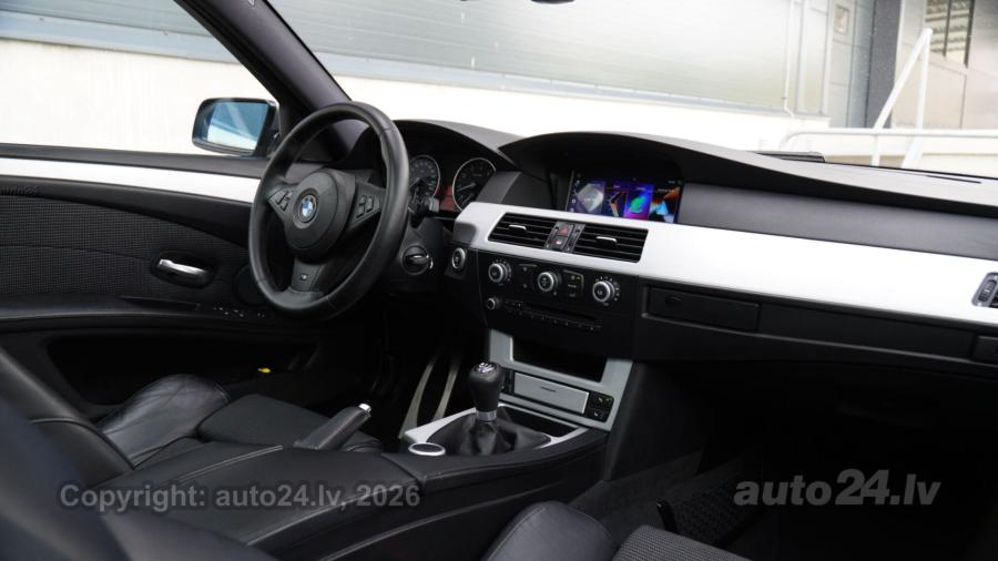 Grey BMW 5 Series 2007 in Tallinn, with an engine capacity of 2.50 L and mileage of 224 thousand km for 7999 €, photo 21 on AUTOMOTO.COM.LV