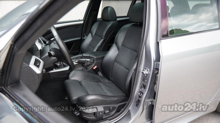 Grey BMW 5 Series 2007 in Tallinn, with an engine capacity of 2.50 L and mileage of 224 thousand km for 7999 €, photo 24 on AUTOMOTO.COM.LV