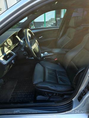 Pelēks BMW 5 Series 2007 Saue, ar dzinēja tilpumu 3.00 L un nobraukumu 397 tūkst. km par 4990 €, foto 8 vietnē AUTOMOTO.COM.LV
