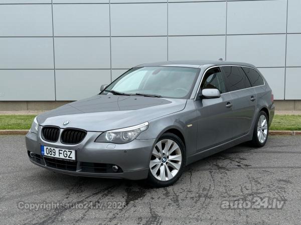 Grey BMW 5 Series 2007 in Tartu, with an engine capacity of 3.00 L and mileage of 350 thousand km for 4500 €, photo 1 on AUTOMOTO.COM.LV