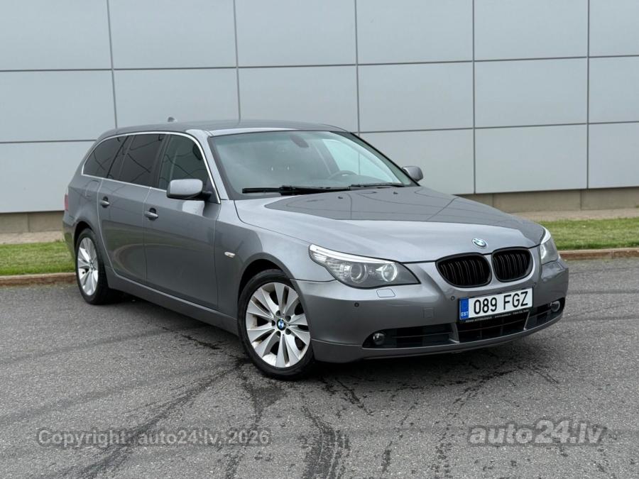 Pelēks BMW 5 Series 2007 Tartu, ar dzinēja tilpumu 3.00 L un nobraukumu 350 tūkst. km par 4500 €, foto 4 vietnē AUTOMOTO.COM.LV