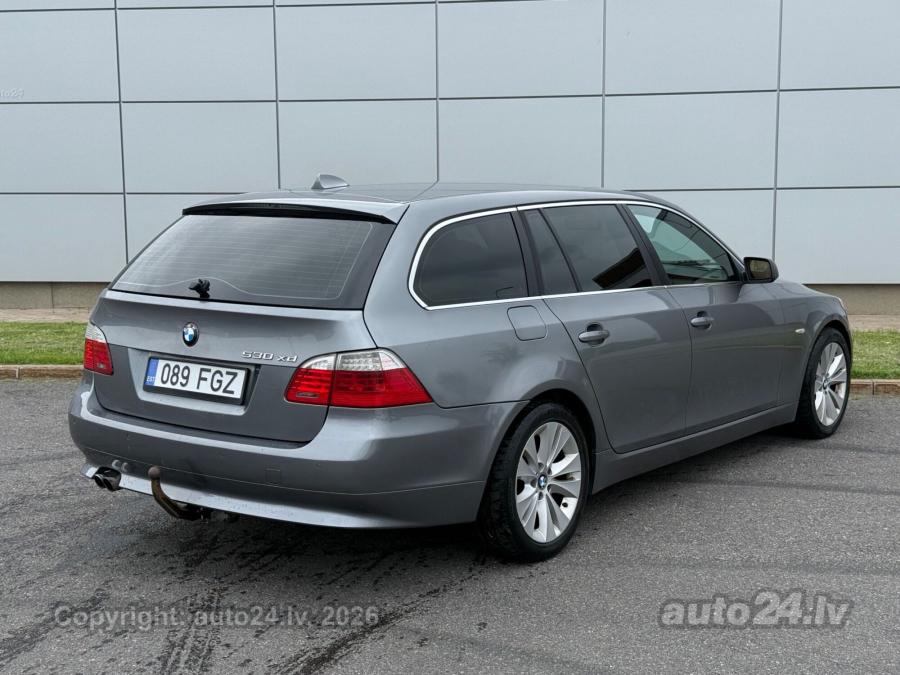 Pelēks BMW 5 Series 2007 Tartu, ar dzinēja tilpumu 3.00 L un nobraukumu 350 tūkst. km par 4500 €, foto 7 vietnē AUTOMOTO.COM.LV