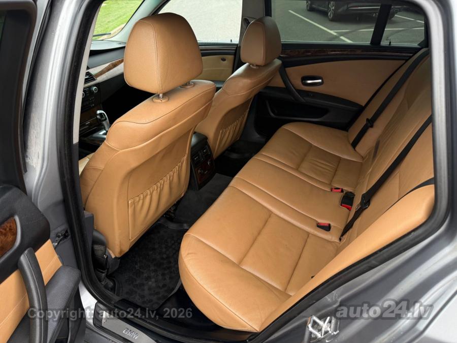Pelēks BMW 5 Series 2007 Tartu, ar dzinēja tilpumu 3.00 L un nobraukumu 350 tūkst. km par 4500 €, foto 9 vietnē AUTOMOTO.COM.LV