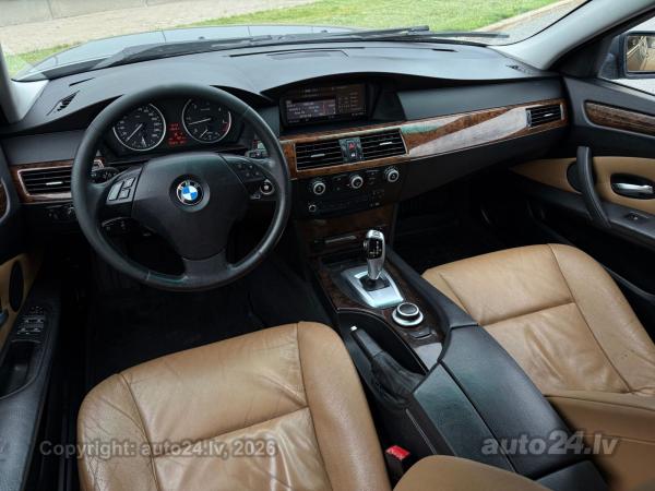 Grey BMW 5 Series 2007 in Tartu, with an engine capacity of 3.00 L and mileage of 350 thousand km for 4500 €, photo 9 on AUTOMOTO.COM.LV