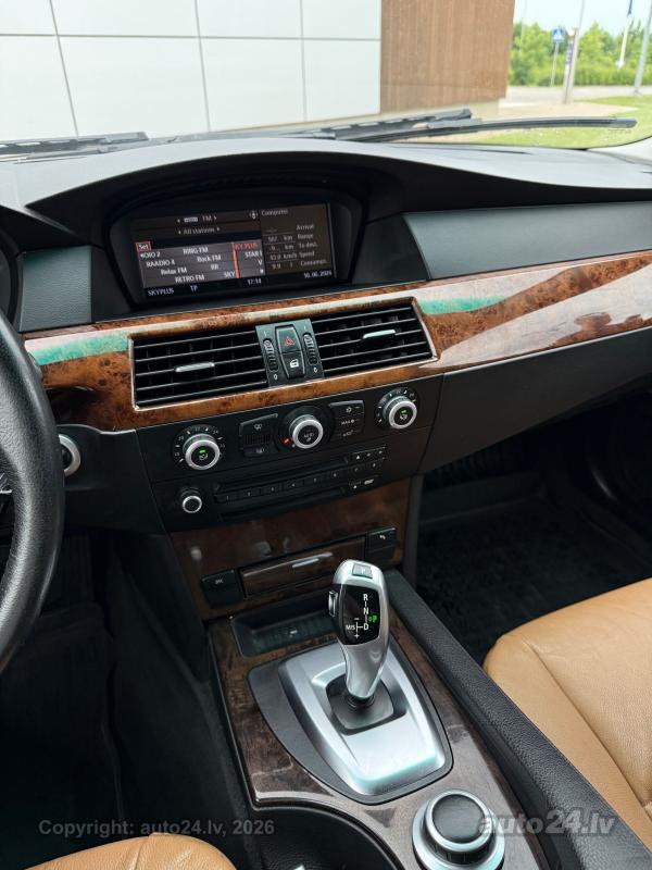 Grey BMW 5 Series 2007 in Tartu, with an engine capacity of 3.00 L and mileage of 350 thousand km for 4500 €, photo 10 on AUTOMOTO.COM.LV