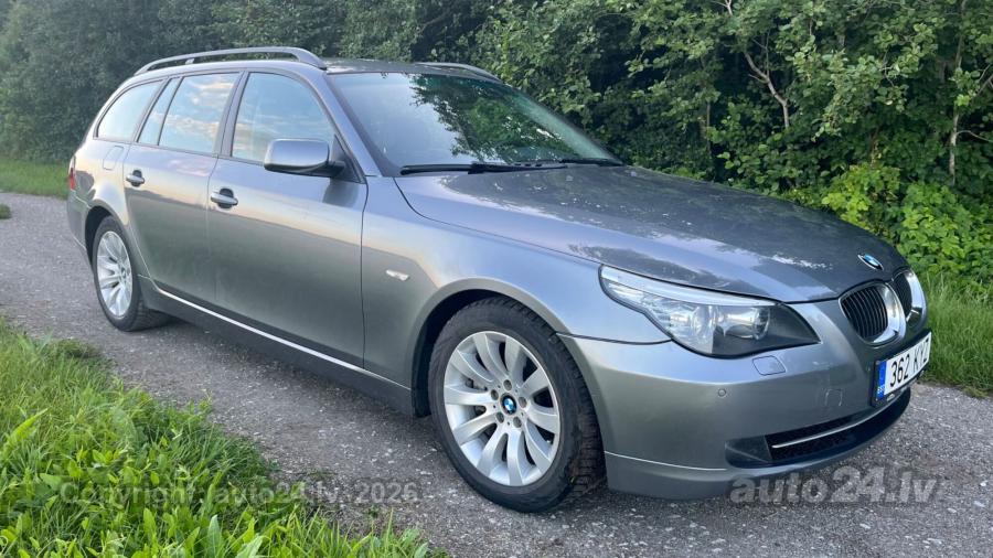 Grey BMW 5 Series 2007 in Tallinn, with an engine capacity of 3.00 L and mileage of 256 thousand km for 8200 €, photo 3 on AUTOMOTO.COM.LV