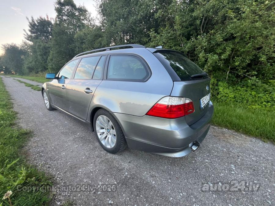 Grey BMW 5 Series 2007 in Tallinn, with an engine capacity of 3.00 L and mileage of 256 thousand km for 8200 €, photo 4 on AUTOMOTO.COM.LV