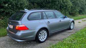 Grey BMW 5 Series 2007 in Tallinn, with an engine capacity of 3.00 L and mileage of 256 thousand km for 8200 €, photo 5 on AUTOMOTO.COM.LV