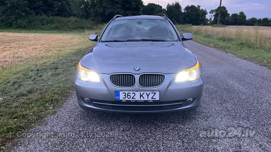 Grey BMW 5 Series 2007 in Tallinn, with an engine capacity of 3.00 L and mileage of 256 thousand km for 8200 €, photo 8 on AUTOMOTO.COM.LV