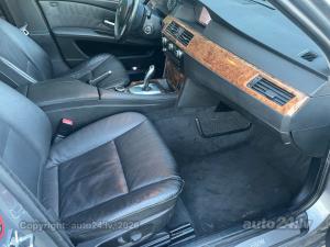 Grey BMW 5 Series 2007 in Tallinn, with an engine capacity of 3.00 L and mileage of 256 thousand km for 8200 €, photo 10 on AUTOMOTO.COM.LV