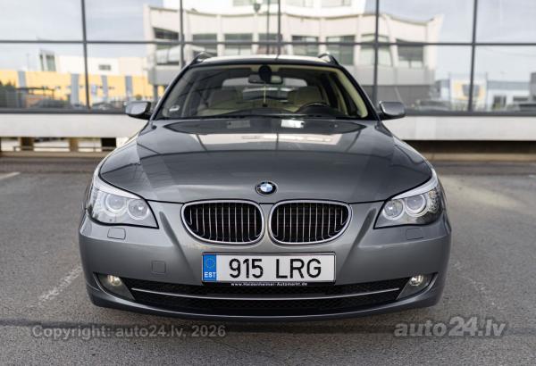 Grey BMW 5 Series 2007 in Tallinn, with an engine capacity of 3.00 L and mileage of 191 thousand km for 3999 €, photo 2 on AUTOMOTO.COM.LV