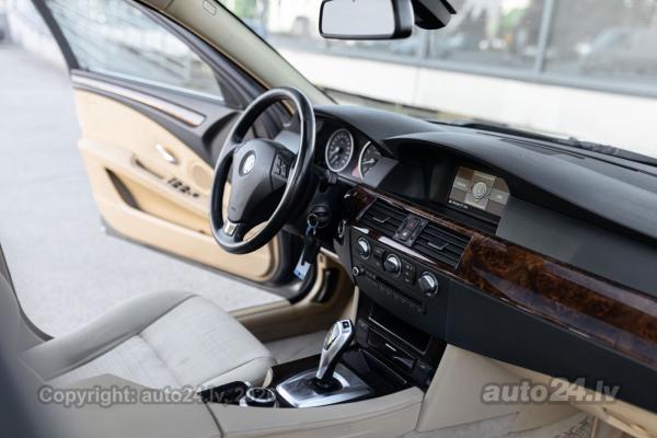 Grey BMW 5 Series 2007 in Tallinn, with an engine capacity of 3.00 L and mileage of 191 thousand km for 3999 €, photo 7 on AUTOMOTO.COM.LV