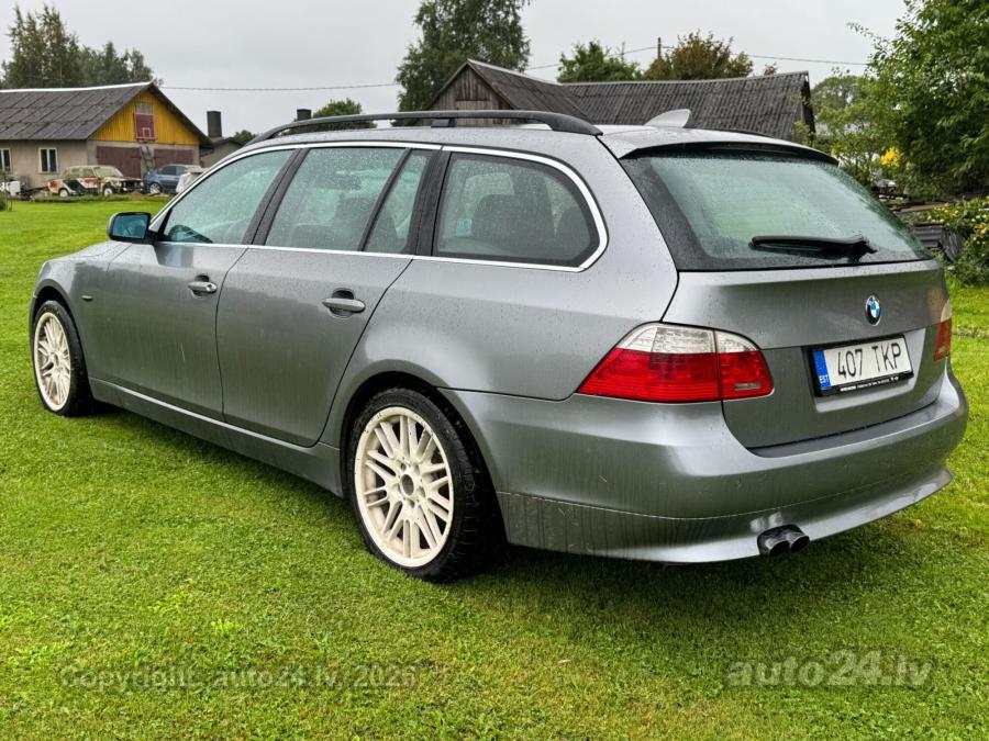Pelēks BMW 5 Series 2007 Viljandi, ar dzinēja tilpumu 3.00 L un nobraukumu 417 tūkst. km par 4300 €, foto 5 vietnē AUTOMOTO.COM.LV