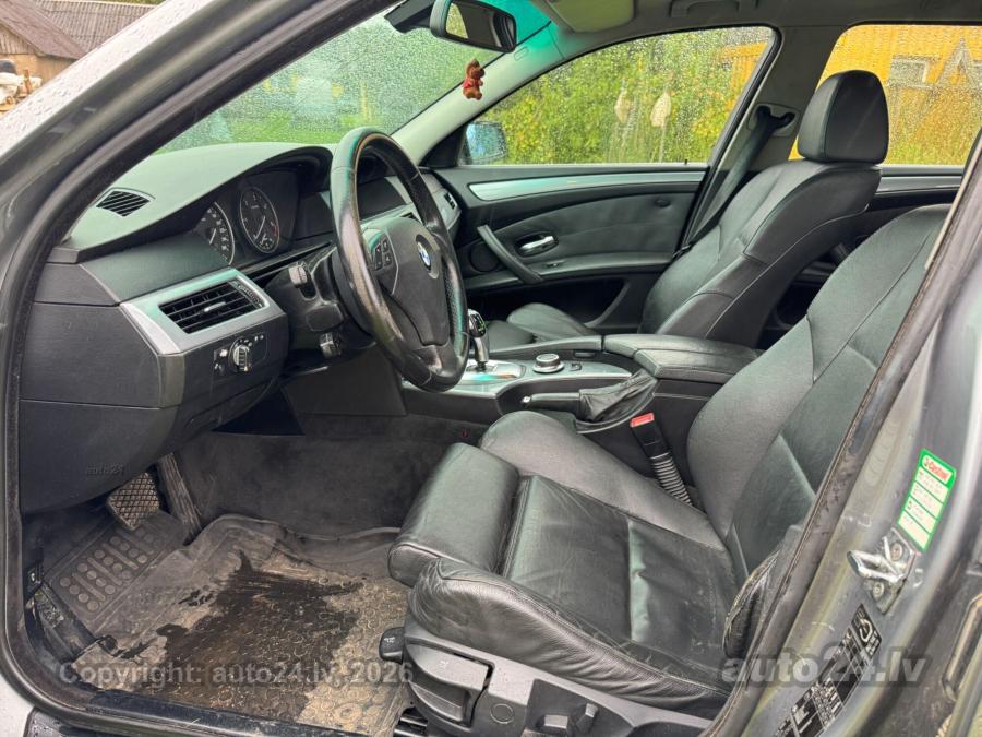 Pelēks BMW 5 Series 2007 Viljandi, ar dzinēja tilpumu 3.00 L un nobraukumu 417 tūkst. km par 4300 €, foto 8 vietnē AUTOMOTO.COM.LV