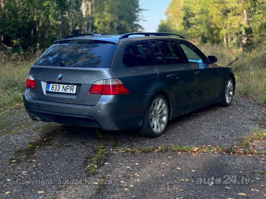 Серый БМВ 5 Серия 2007 в Таллин, объемом двигателя 3.00 л и пробегом 390 тыс. км за 4499 €, фото 4 на AUTOMOTO.COM.LV