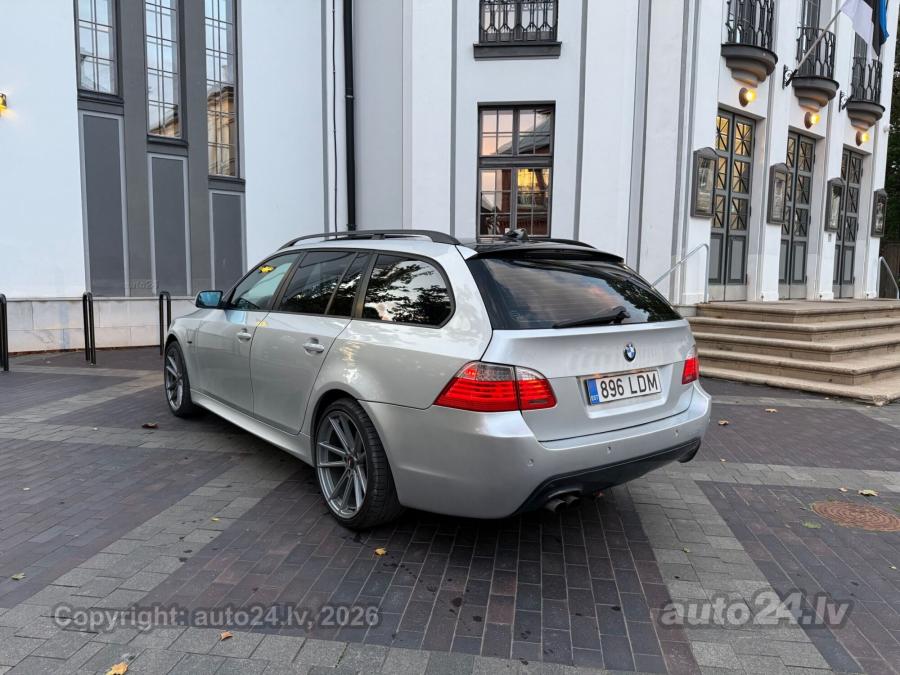 Grey BMW 5 Series 2007 in Tartu, with an engine capacity of 3.00 L and mileage of 300 thousand km for 5800 €, photo 4 on AUTOMOTO.COM.LV