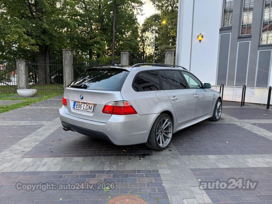 Grey BMW 5 Series 2007 in Tartu, with an engine capacity of 3.00 L and mileage of 300 thousand km for 5800 €, photo 5 on AUTOMOTO.COM.LV