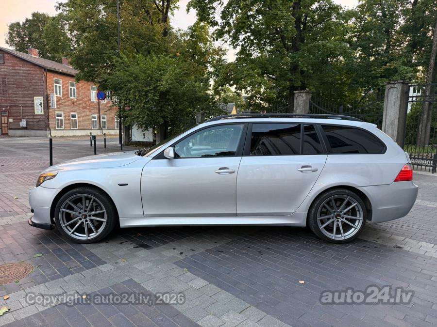 Grey BMW 5 Series 2007 in Tartu, with an engine capacity of 3.00 L and mileage of 300 thousand km for 5800 €, photo 8 on AUTOMOTO.COM.LV