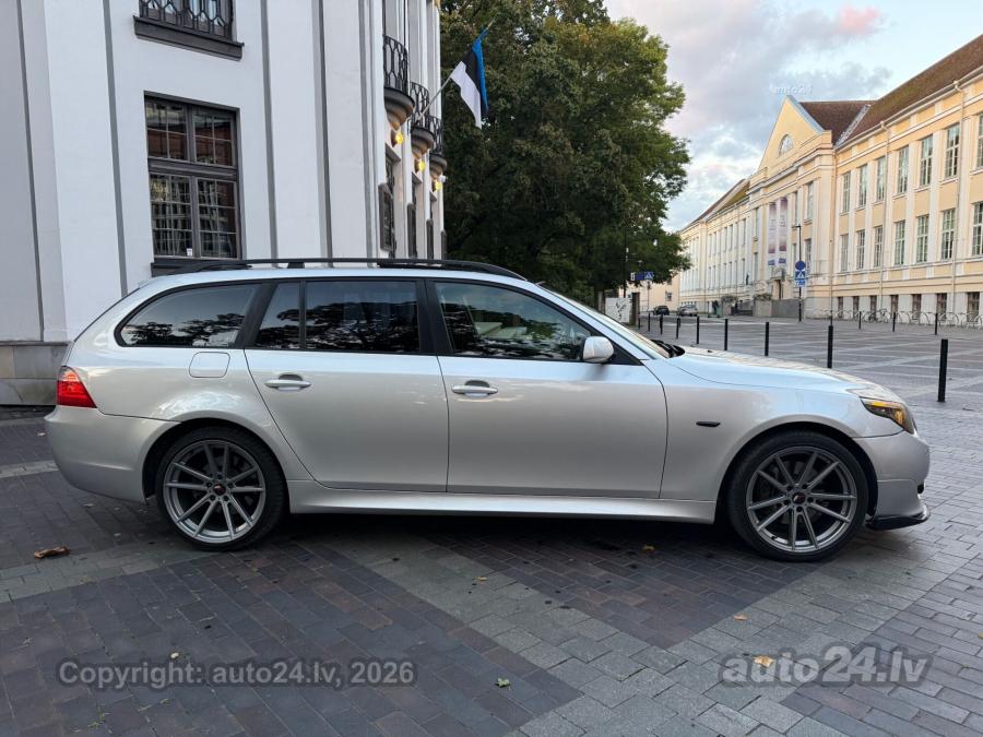 Grey BMW 5 Series 2007 in Tartu, with an engine capacity of 3.00 L and mileage of 300 thousand km for 5800 €, photo 9 on AUTOMOTO.COM.LV