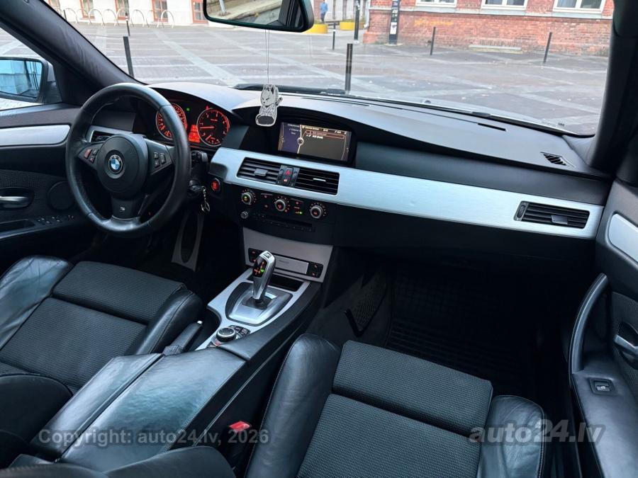 Grey BMW 5 Series 2007 in Tartu, with an engine capacity of 3.00 L and mileage of 300 thousand km for 5800 €, photo 11 on AUTOMOTO.COM.LV