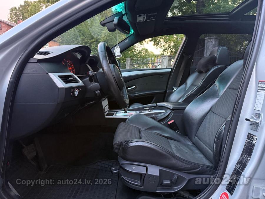 Grey BMW 5 Series 2007 in Tartu, with an engine capacity of 3.00 L and mileage of 300 thousand km for 5800 €, photo 12 on AUTOMOTO.COM.LV