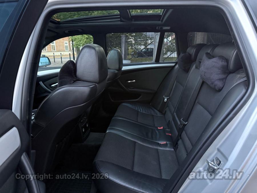 Grey BMW 5 Series 2007 in Tartu, with an engine capacity of 3.00 L and mileage of 300 thousand km for 5800 €, photo 13 on AUTOMOTO.COM.LV