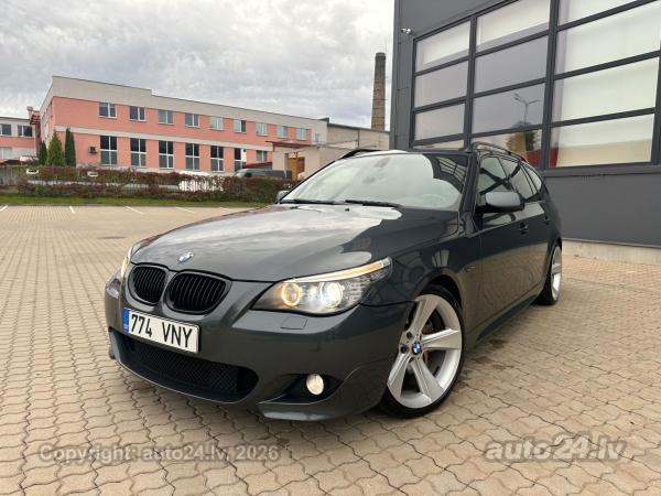Серый БМВ 5 Серия 2007 в Таллин, объемом двигателя 3.00 л и пробегом 350 тыс. км за 8399 €, фото 1 на AUTOMOTO.COM.LV