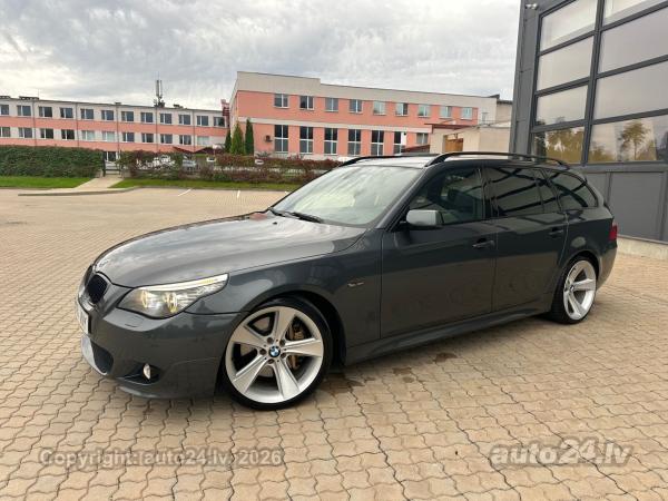 Серый БМВ 5 Серия 2007 в Таллин, объемом двигателя 3.00 л и пробегом 350 тыс. км за 8399 €, фото 3 на AUTOMOTO.COM.LV
