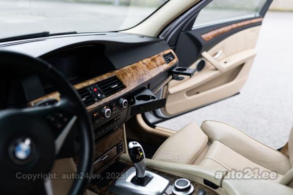 Grey BMW 5 Series 2008 in Tallinn, with an engine capacity of 3.00 L and mileage of 398 thousand km for 5600 €, photo 11 on AUTOMOTO.COM.LV