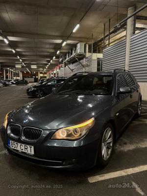 Grey BMW 5 Series 2008 in Narva, with an engine capacity of 3.00 L and mileage of 420 thousand km for 4900 €, photo  on AUTOMOTO.COM.LV