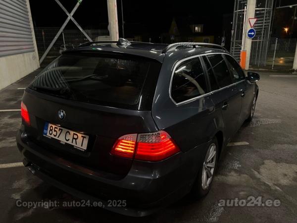 Grey BMW 5 Series 2008 in Narva, with an engine capacity of 3.00 L and mileage of 420 thousand km for 4900 €, photo 4 on AUTOMOTO.COM.LV
